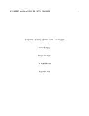 Creating A Domain Model Class Diagram Pdf CREATING A DOMAIN MODEL