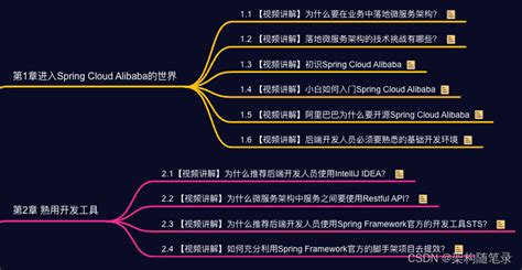 springcloudalibaba微服务架构实战派上下册配套学习视频来啦！ 《spring cloud alibaba 微服务架构实战派 上