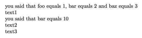 How To Use Keyword Arguments In A Latex Environment Tex Latex