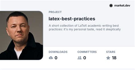 Latex Best Practices Ecosystem Directory Market Dev
