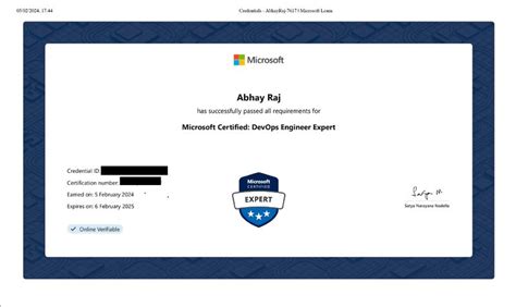abhay raj on linkedin i m happy to share that i ve obtained a new certification az 400…