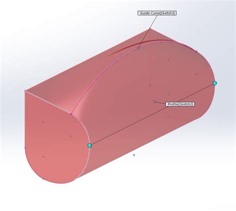 How Does Guide Curve Influence Work In A Solidworks Loft Feature Computer Aided Technology