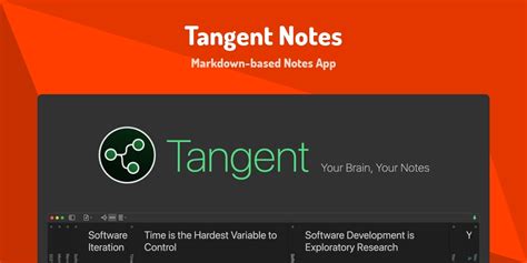 Tangent Notes Markdown Based Notes App Made With Svelte
