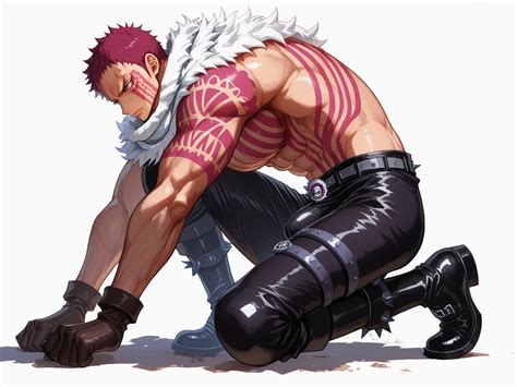White Background Katakuri Da One Piece Full Figure 1 Uomo Seaart Ai