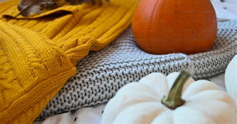 노란 스웨터 옆 침대 위에 앉아 있는 하얀 호박 사진 Unsplash의 야채 이미지