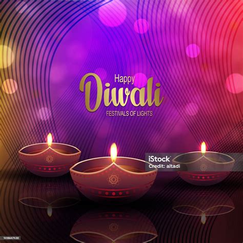 디왈리 데이의 램프가있는 축제 배너 빛의 인도 힌두교 축제 디파발리 디왈리에 대한 스톡 벡터 아트 및 기타 이미지 디왈리 패턴 Goddess Lakshmi Istock