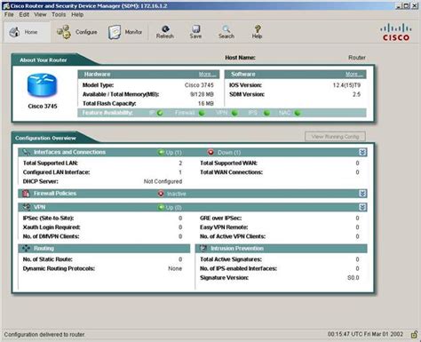 Cisco CCNA Overview Of SDM