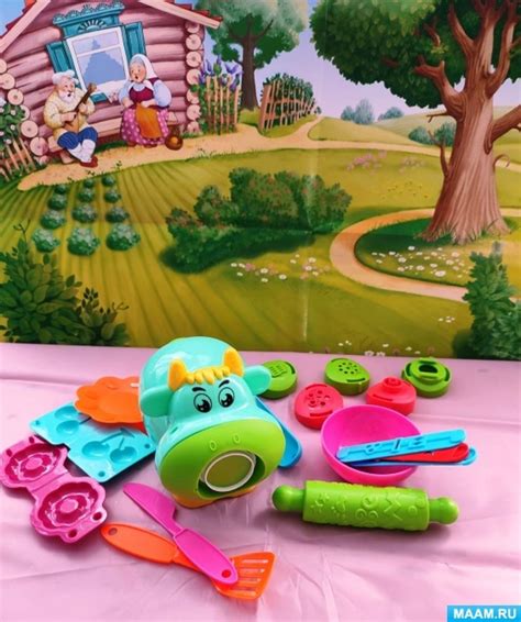 Использование игрового набора «Веселая лепка» на занятиях с ...