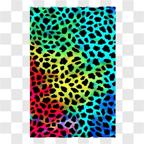 Download Colorful Leopard Print Pattern For Home Or Office Decor Pngs Online Creative Fabrica