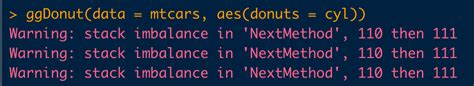 Ggdonut Warning Stack Imbalance In Nextmethod 110 Then 111