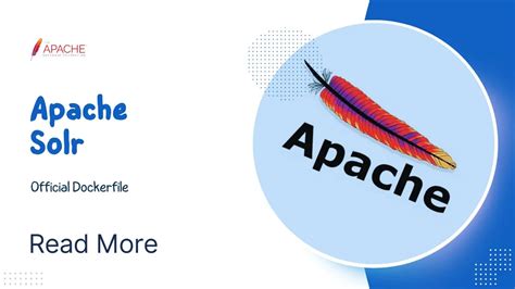 Apache Solr Official Dockerfile