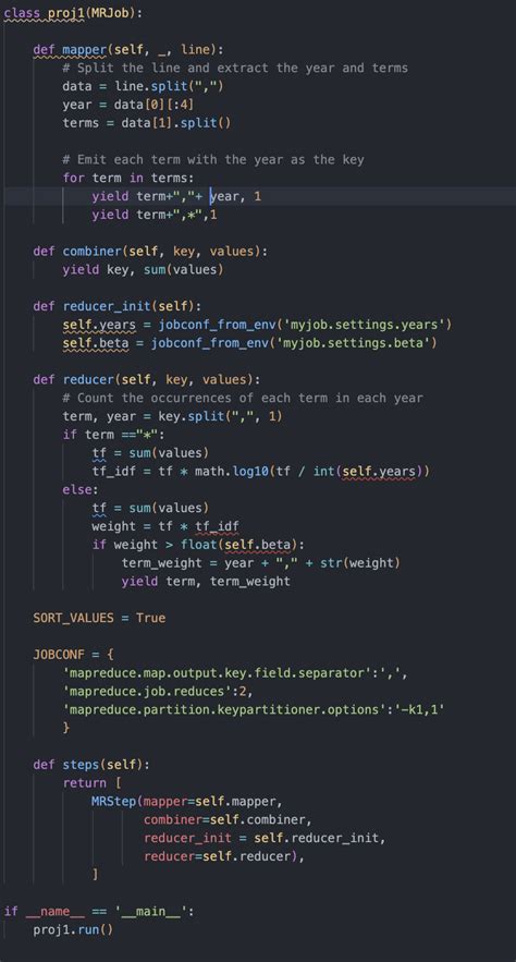 Solved I Need Help Fixing My Code That Involves Mrjobs In