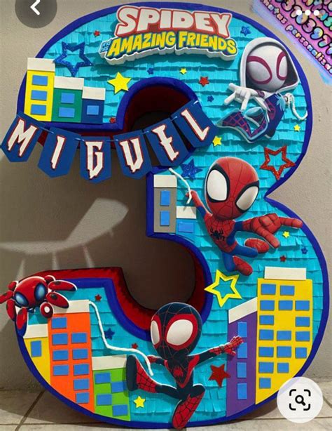 Spidey And His Amazing Friends Photography Backdrop Spider Hero Party