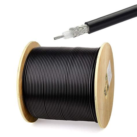 Eightwod Rg58 Au Rf Coaxial Cable Flexible Low Loss Coax