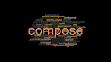 compose synonyms and related words what is another word for compose