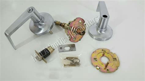 Tell Mfg Cl100139 Commercial Lockset Push Button Privacy Lever Handle
