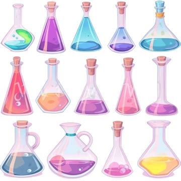 Conical Flask D Illustration Conical Flask Erlenmeyer Flask Flask PNG Transparent Image And