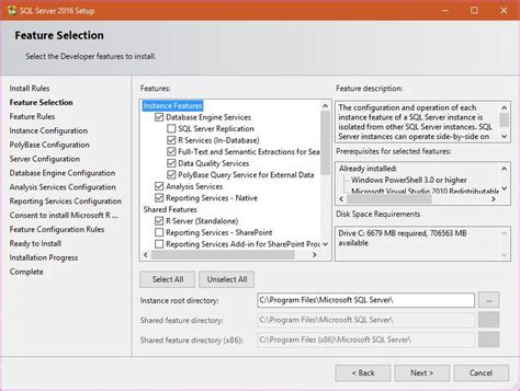 hodentekmsss installing sql server 2016 developer edition