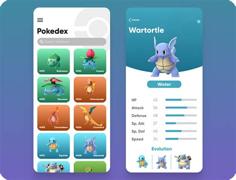 Pokedex Ui By Kevin Dixon On Dribbble