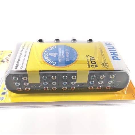 Philips High Definition Manual Switcher 4 Way Ph61148 For Sale Online