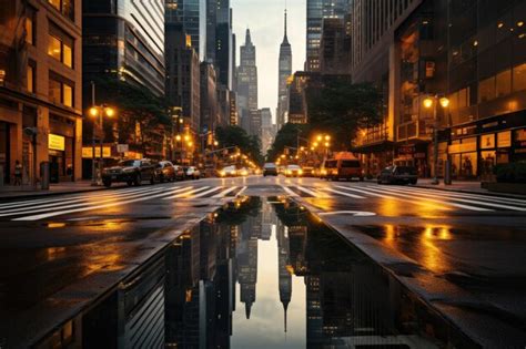 A City With Many Buildings Of Different Styles Professional Photography