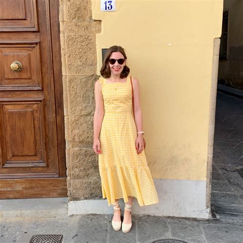 Yellow Gingham Floraeloise Kate Eva