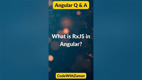 Angular Rxjs Explained A Beginners Guide 🚀 Youtube