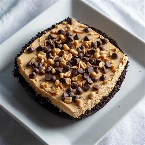 Irresistible No Bake Peanut Butter Ganache Mud Pie In 25 Minutes