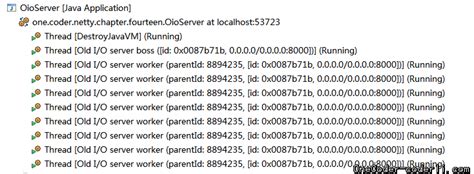 Java Nio框架netty教程十四 Netty中oio模型对比nio Onecoder