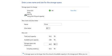windows storage spaces expansion r homelab