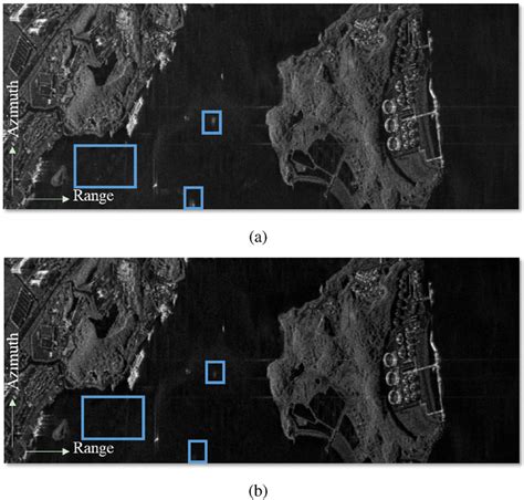 Imaging Results A Without Range Variant Phase Error Correction And