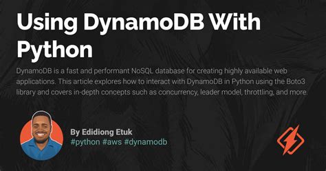 Using Dynamodb With Python Honeybadger Developer Blog