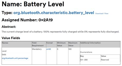 How To Read The Battery Level Of Bluetooth LE Devices Andreasjakl Com