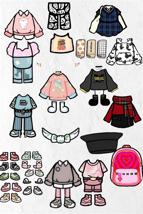 Одежда тока бока Boneka Binatang Kartun Lukisan Lucu