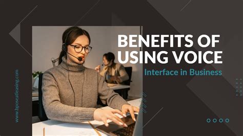 Benefits Of Using Voice Interface In Business