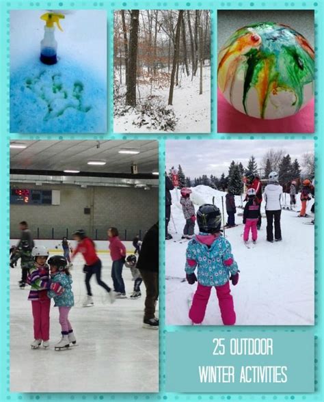 Fun Winter Outdoor Activities Outdoor Winter Sports Ideas
