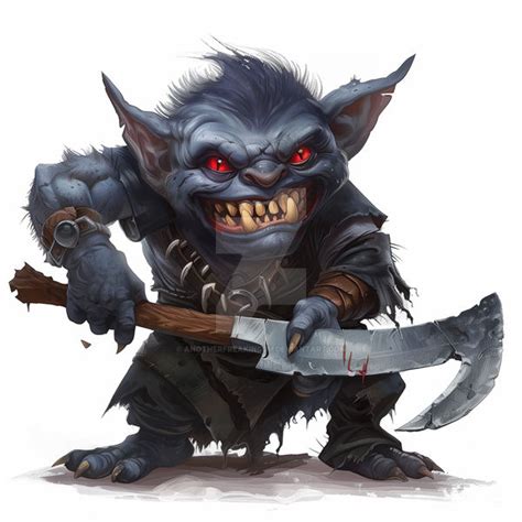 Shadow Goblin By Anotherfreakingdm On Deviantart