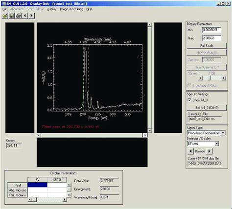 3 SM GUI In Display Only Mode With A Spectrum Displayed Download Scientific Diagram