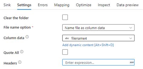 Dynamically Create The Output Folder Name In Azure Data Factory Microsoft Qanda