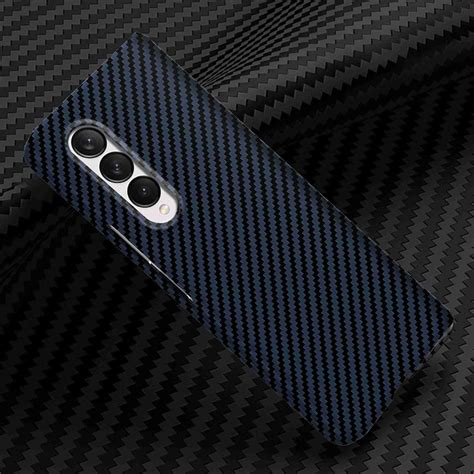 Decase Carbon Fiber Texture Phone Cases For Samsung Galaxy Z Fold 3