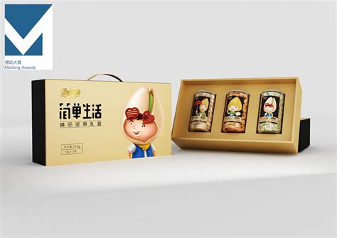 简单生活坚果壹峰创新设计公司mamarking Awards 全球食品包装设计大赛