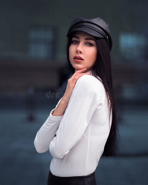 Girl Posing At The City Stock Image Image Of Leisure 193370453