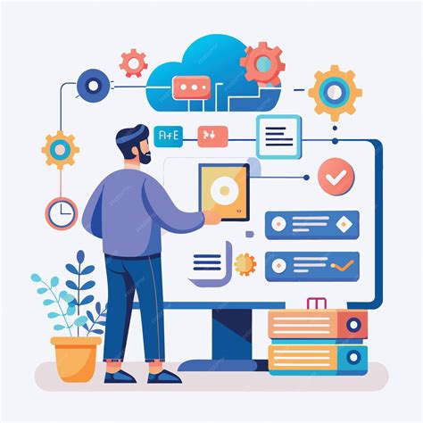 Premium Vector Api Application Programming Interface To Connect