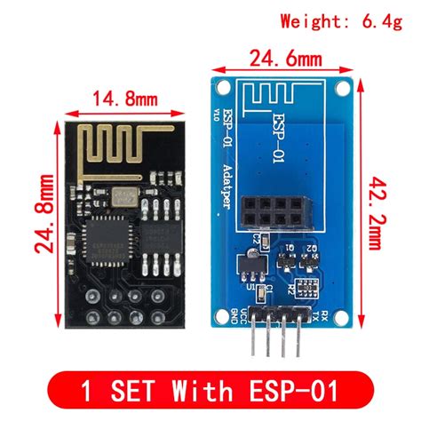 ESP ESP ESP Serial Wireless WIFI Module For Arduino Transceiver Receiver Adapter Board