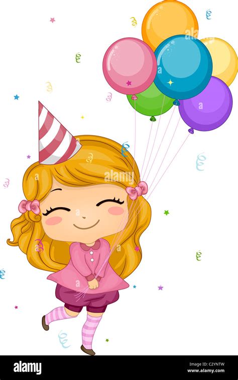 Girl Birthday Clip Art