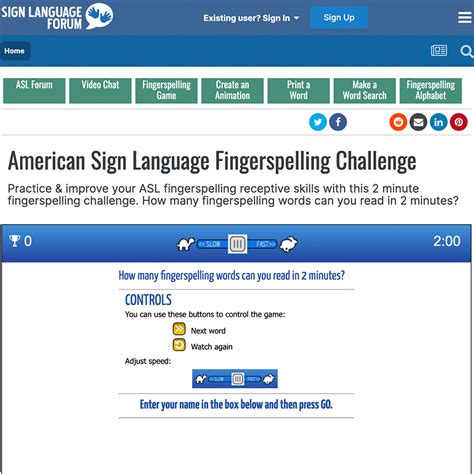 American Sign Language Asl Discussion Board Asl Fingerspelling Game