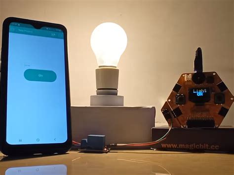 Light V Control With Blynk App Magicbit