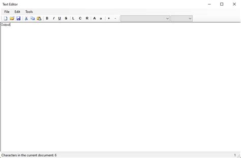 Basic Text Editor In Vbnet