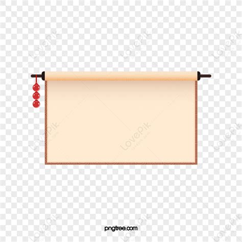 古典卷軸圖案邊界捲軸中國結psd圖案素材免費下載，可愛卡通圖片，尺寸1200 × 1200px Lovepik