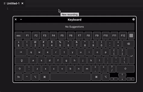 when typing in editor macos accessibility keyboard s word suggestion